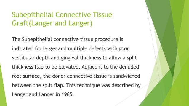 Root coverage procedures periodontics.pptx | Dental Health | Diseases ...