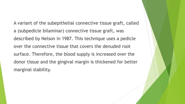 Root coverage procedures periodontics.pptx | Dental Health | Diseases ...