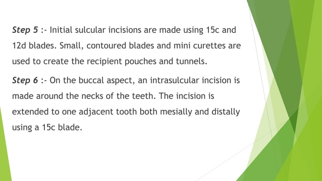Root coverage procedures periodontics.pptx | Dental Health | Diseases ...