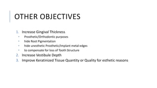 Root Coverage Surgical Techniques | PPTX