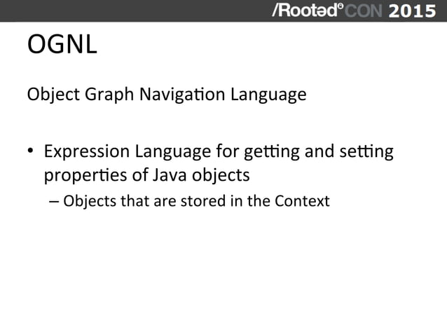Rootedcon 2015 Deep Inside The Java Framework Apache Struts Ppt