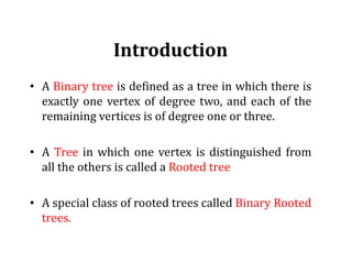 Rooted & binary tree | PPT