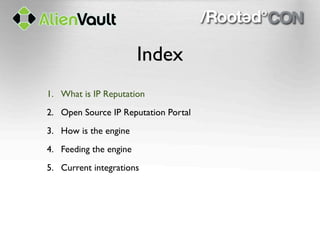 Building an IP Reputation Engine: Tracking the Miscreants | PDF