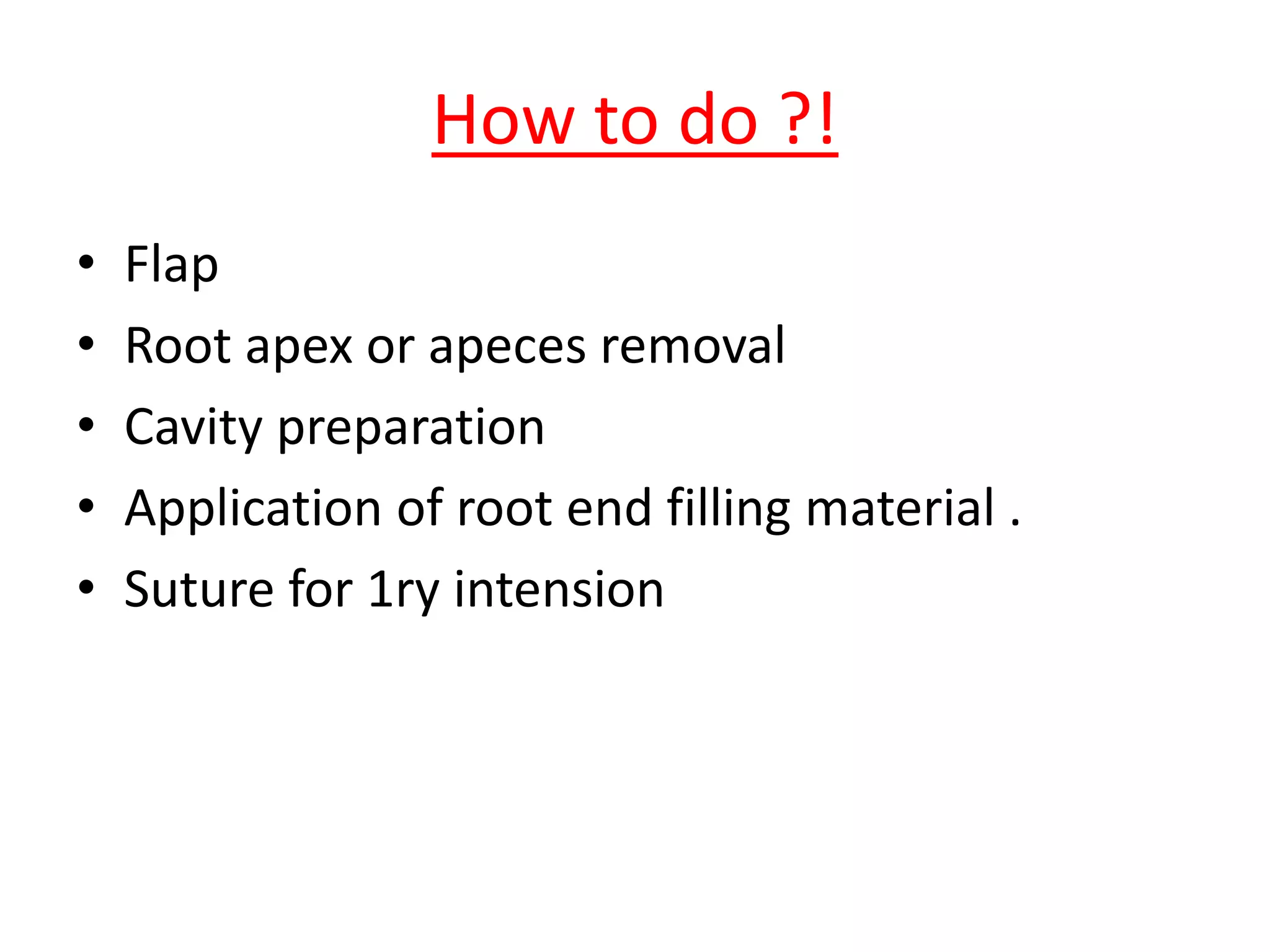 Root end filling | PPTX