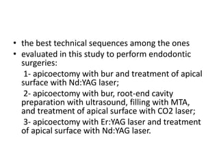 Root end filling | PPTX