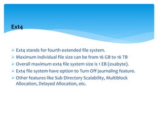 Root file system | PPTX