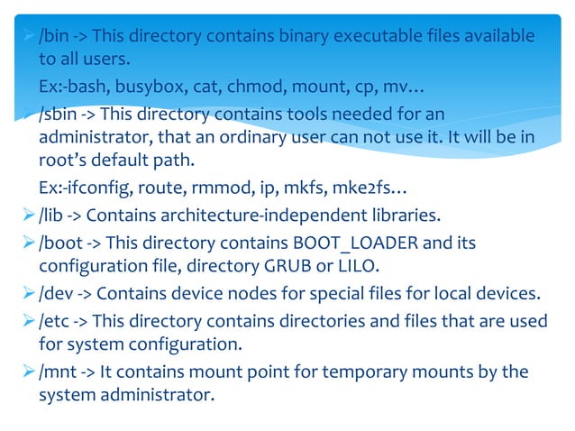 Root file system | PPTX