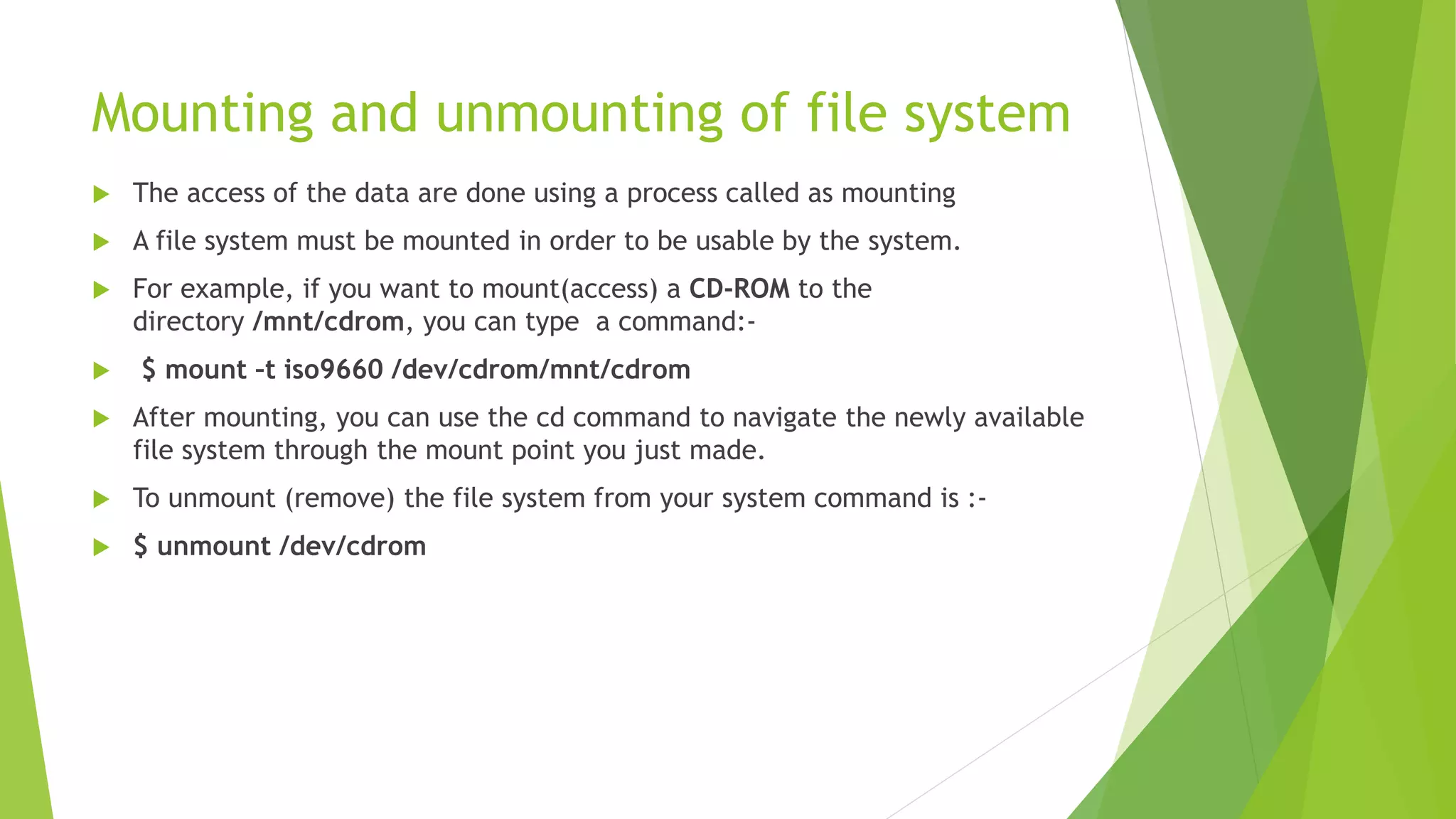Root file system for embedded systems | PDF