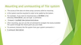 Root file system for embedded systems | PDF