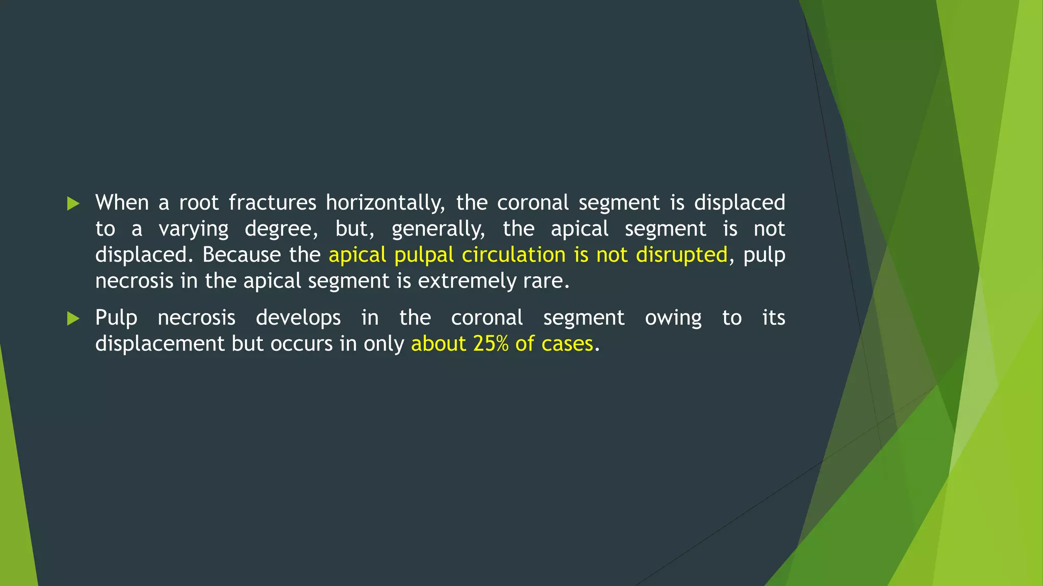 Root fractures and its management | PPTX
