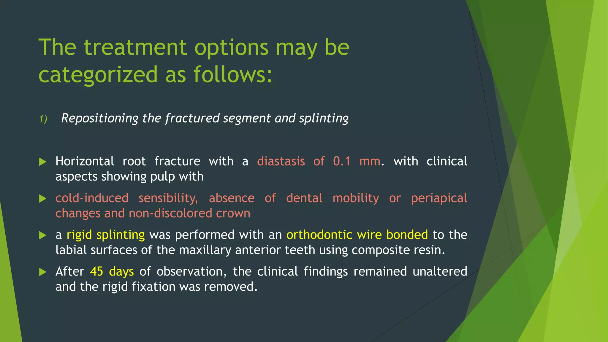 Root fractures and its management | PPTX
