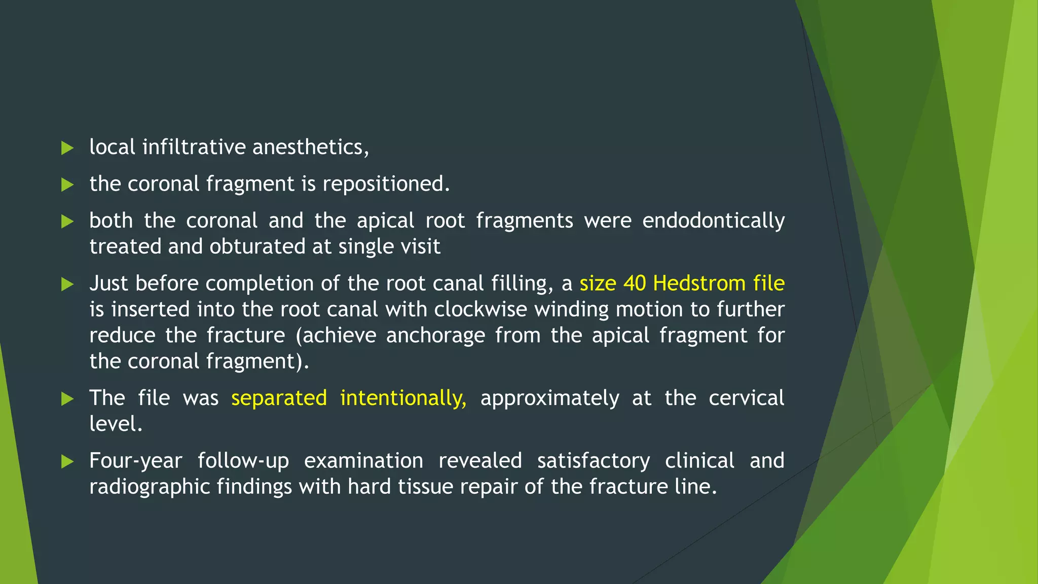 Root fractures and its management | PPTX