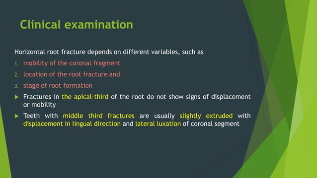 Root fractures and its management | PPTX