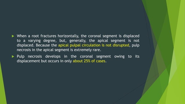 Root fractures and its management | PPTX