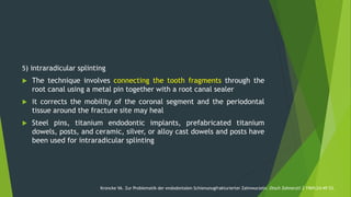 Root fractures and its management | PPTX