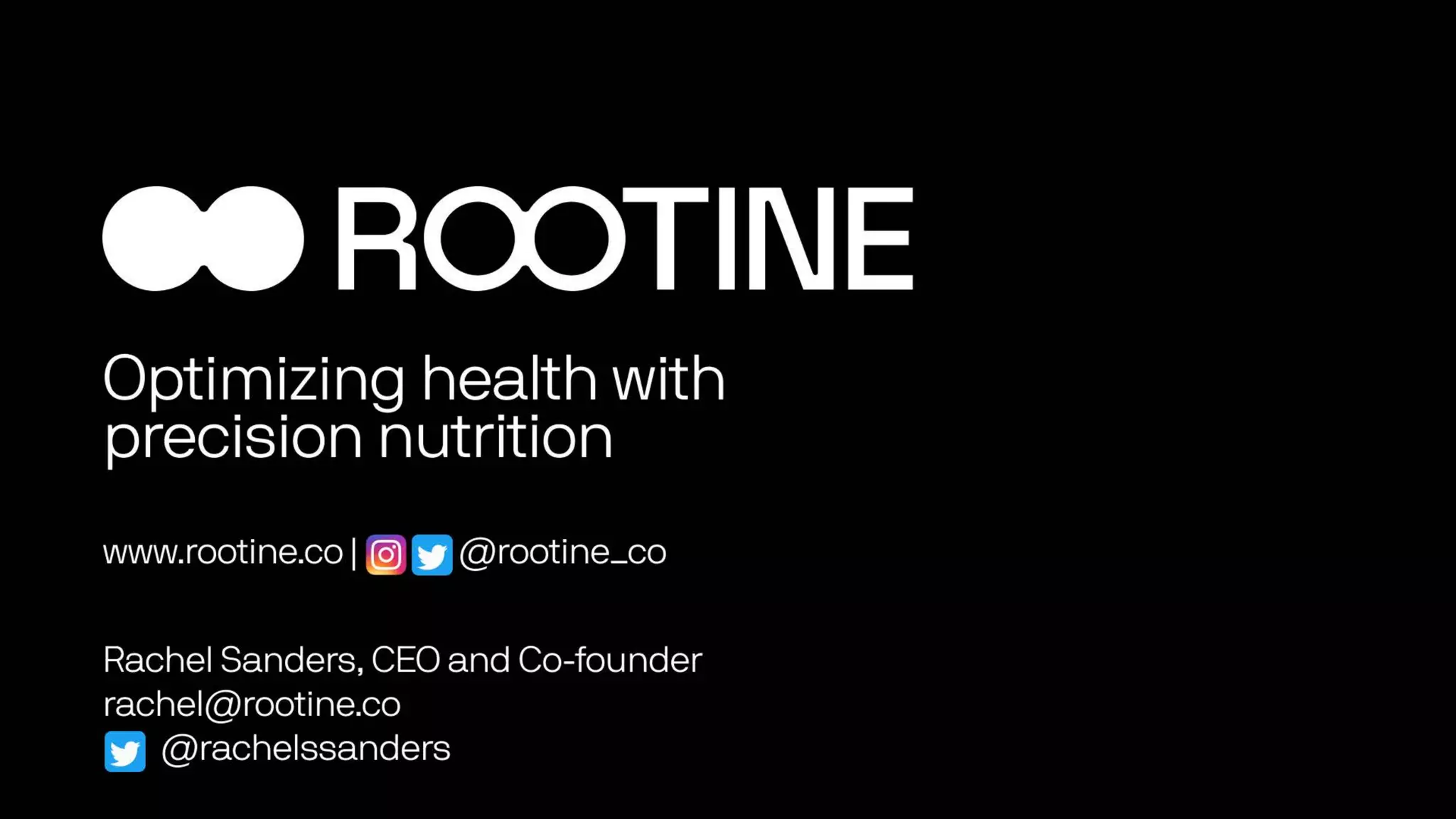 Pitch Deck Teardown: Rootine's $10M Series A deck | PDF