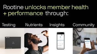 Pitch Deck Teardown: Rootine's $10M Series A deck | PDF