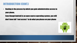 Rooting android | PPT