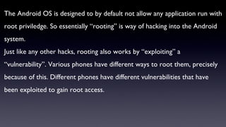 Rooting an Android phone | ODP
