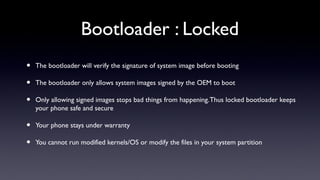 Rooting an Android phone | ODP