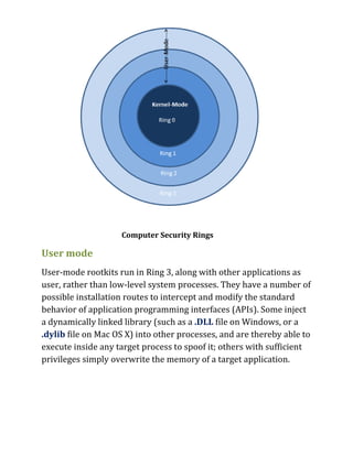 Research Paper on Rootkit. | PDF