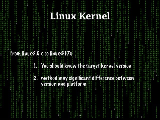 Rootkit 102 - Kernel-Based Rootkit
