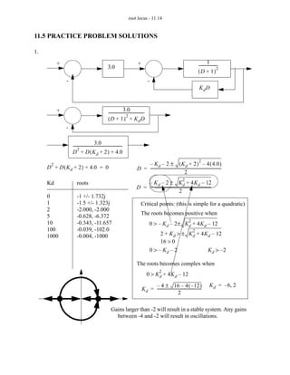 Root locus analysis | PDF