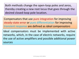 Root locus compensation | PPTX