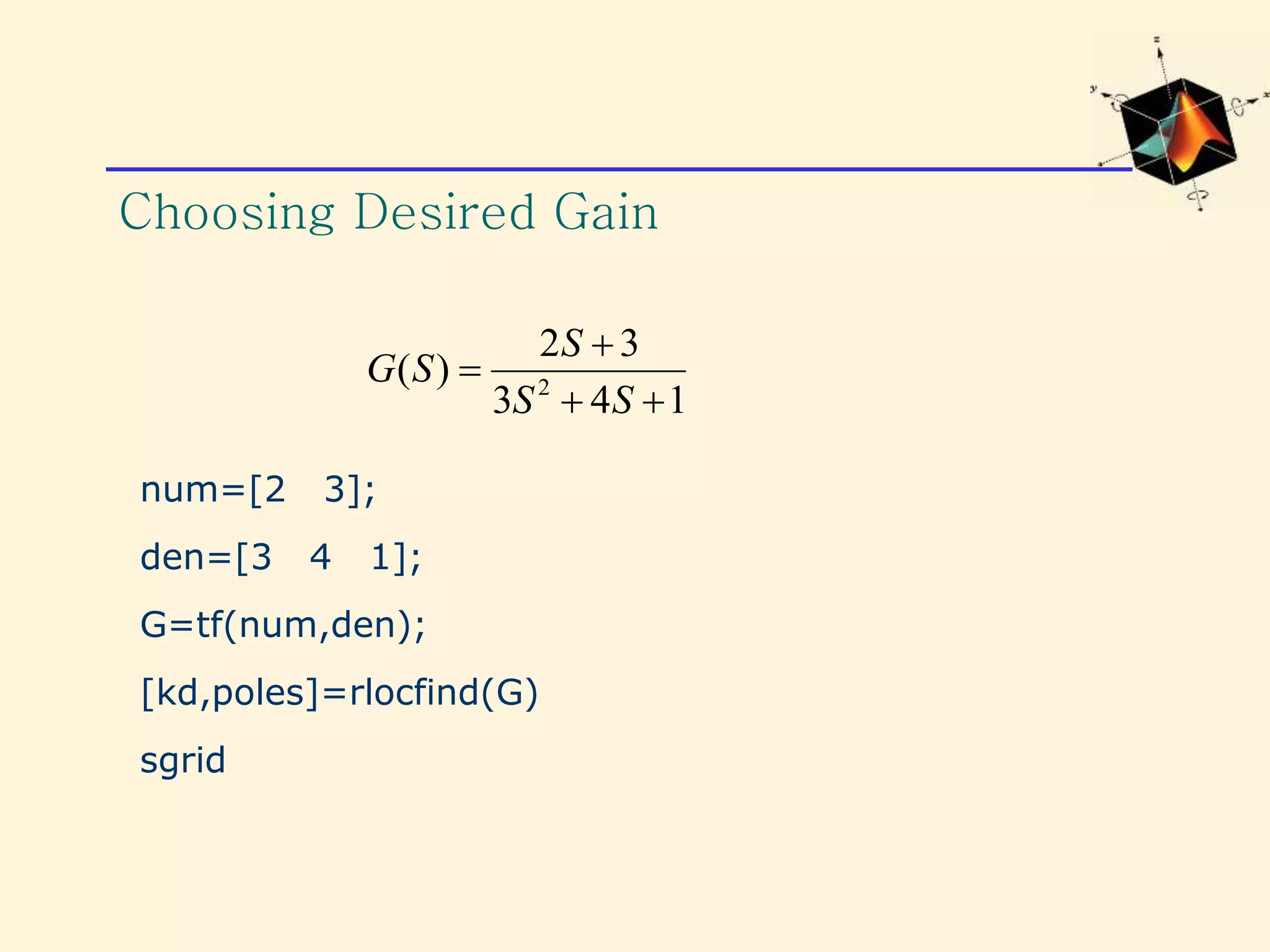 Root locus of_dynamic_systems | PPTX