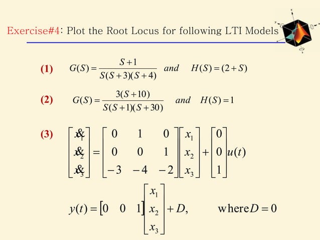 Root locus of_dynamic_systems | PPTX | Technology & Computing