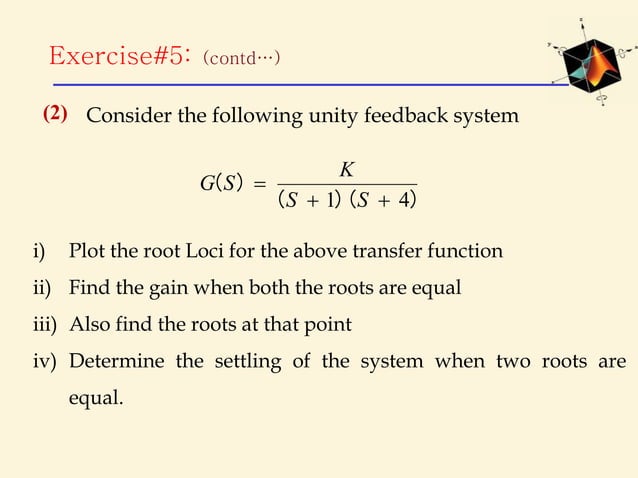 Root locus of_dynamic_systems | PPTX | Technology & Computing