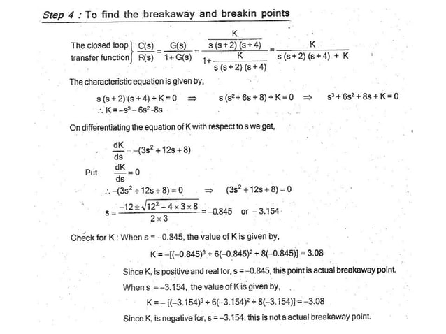 Root Locus Plot Pdf Physics Science 7423