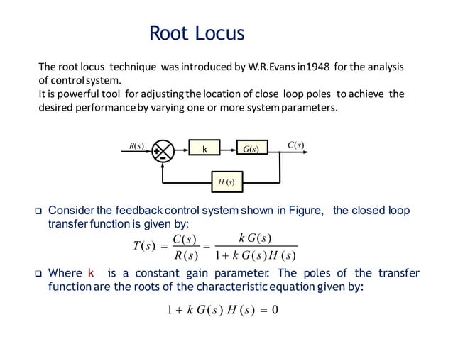 Root Locus Plot | PDF | Physics | Science