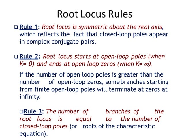 Root Locus Plot | PDF | Physics | Science