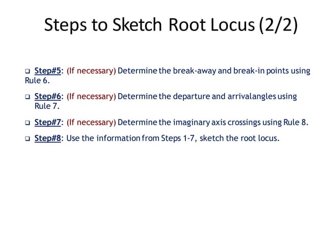 Root Locus Plot | PDF | Physics | Science