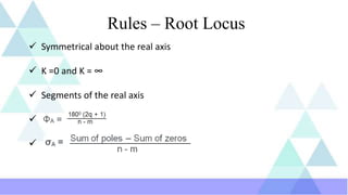 Root locus tech | PPT