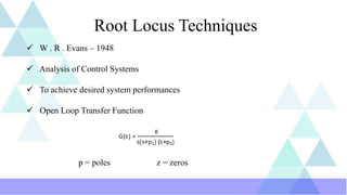 Root locus tech | PPT