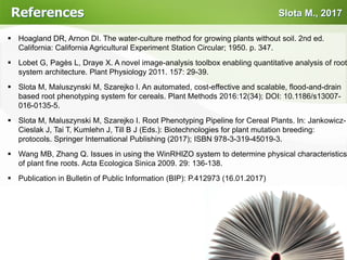 Root phenotyping system | PDF