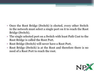 Root Port | PPTX | Computer Networking | Computing