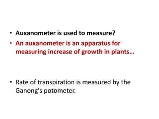 transport in plants chapter 11 - ncert | PPTX