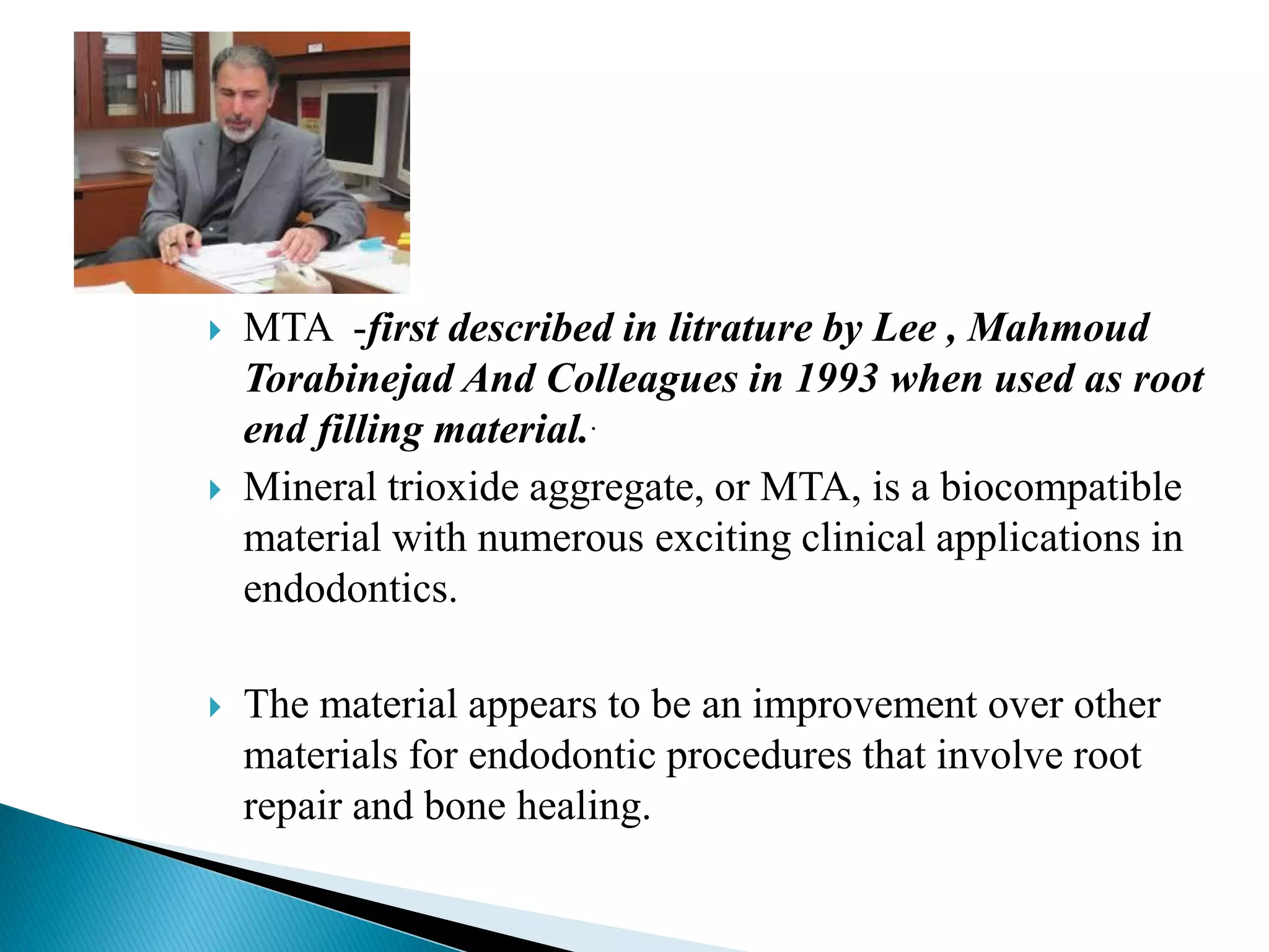 Root repair materials | PDF