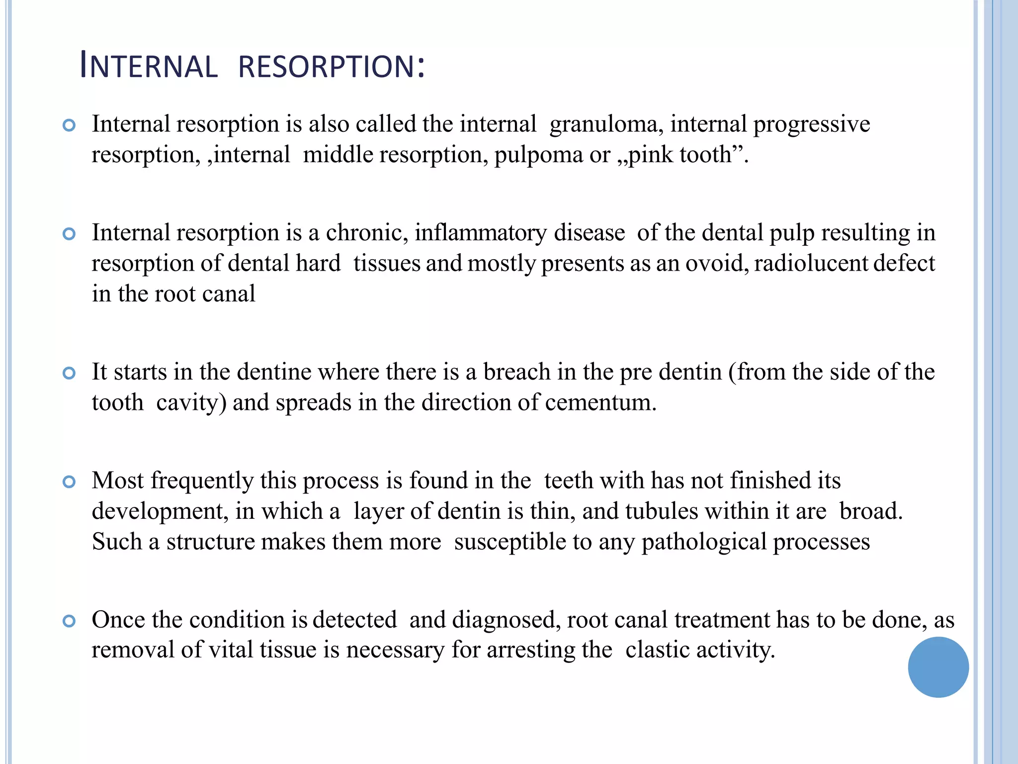Root resorption | PPTX
