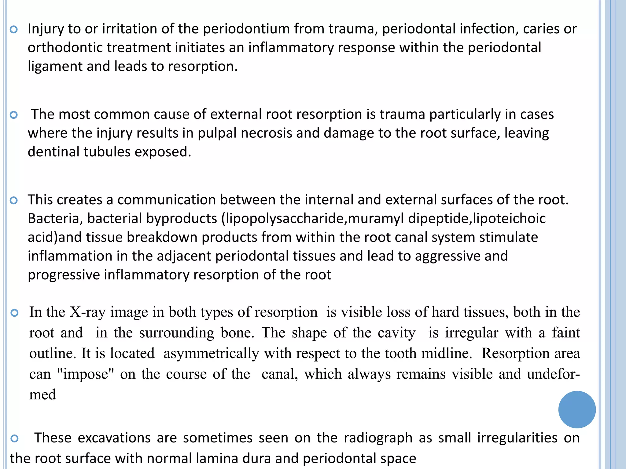 Root resorption | PPTX