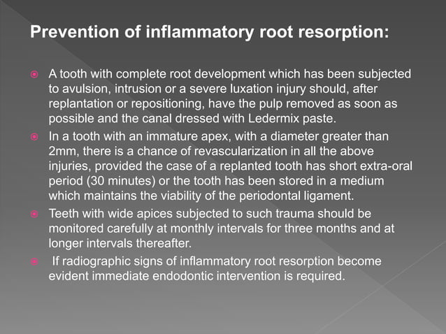 Root Resorptionppt
