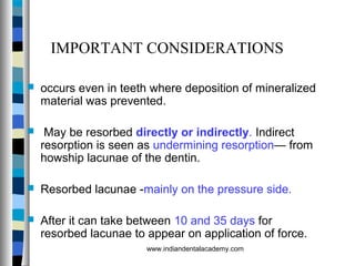 Root Resorption /certified fixed orthodontic courses by Indian dental ...