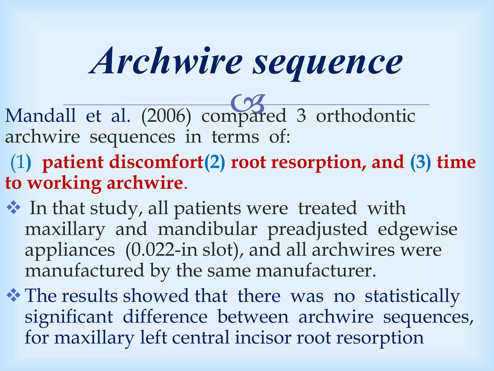 Orthodontics Management of root resorption _ Departement orthodontic _mansoura university ...