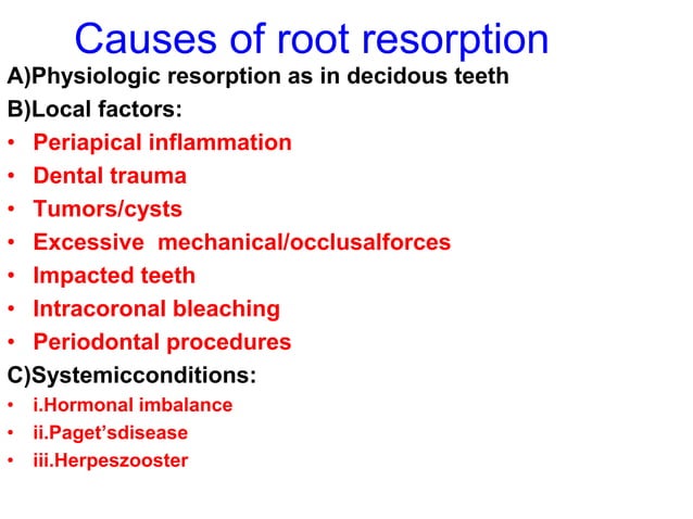 ROOT RESORPTION BDS 5.ppt