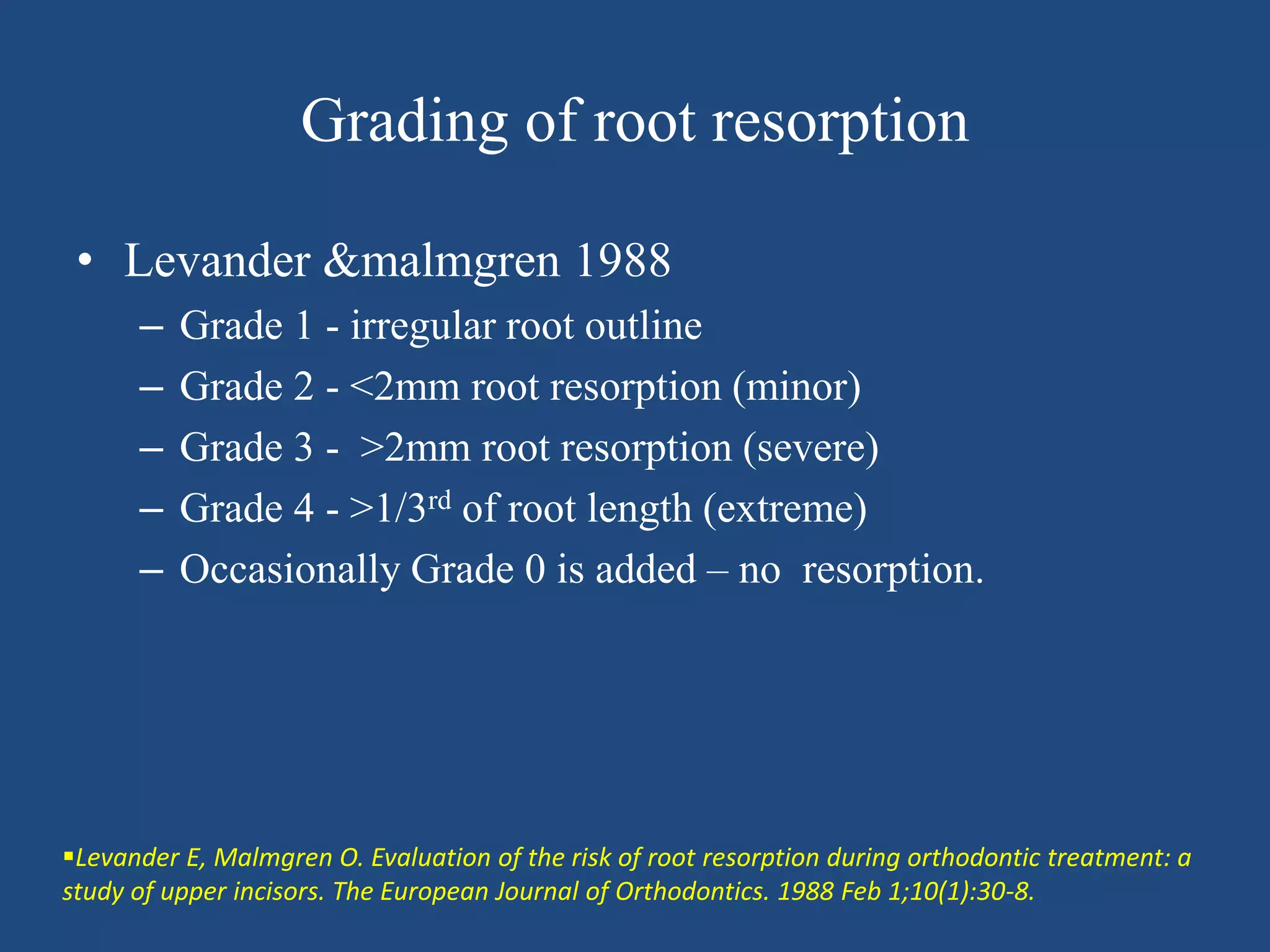 Root resorption in orthodontics.pptx