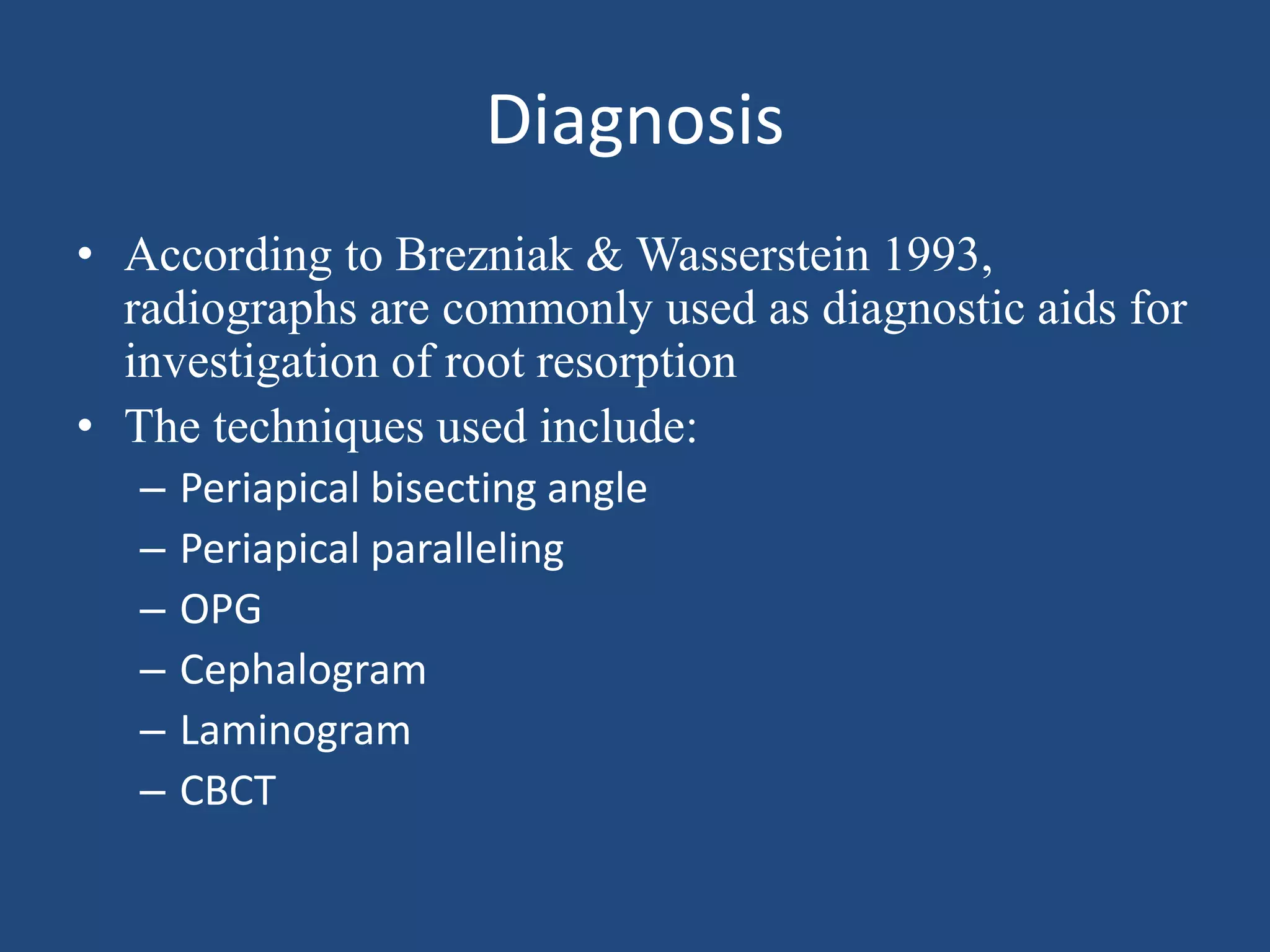 Root resorption in orthodontics.pptx