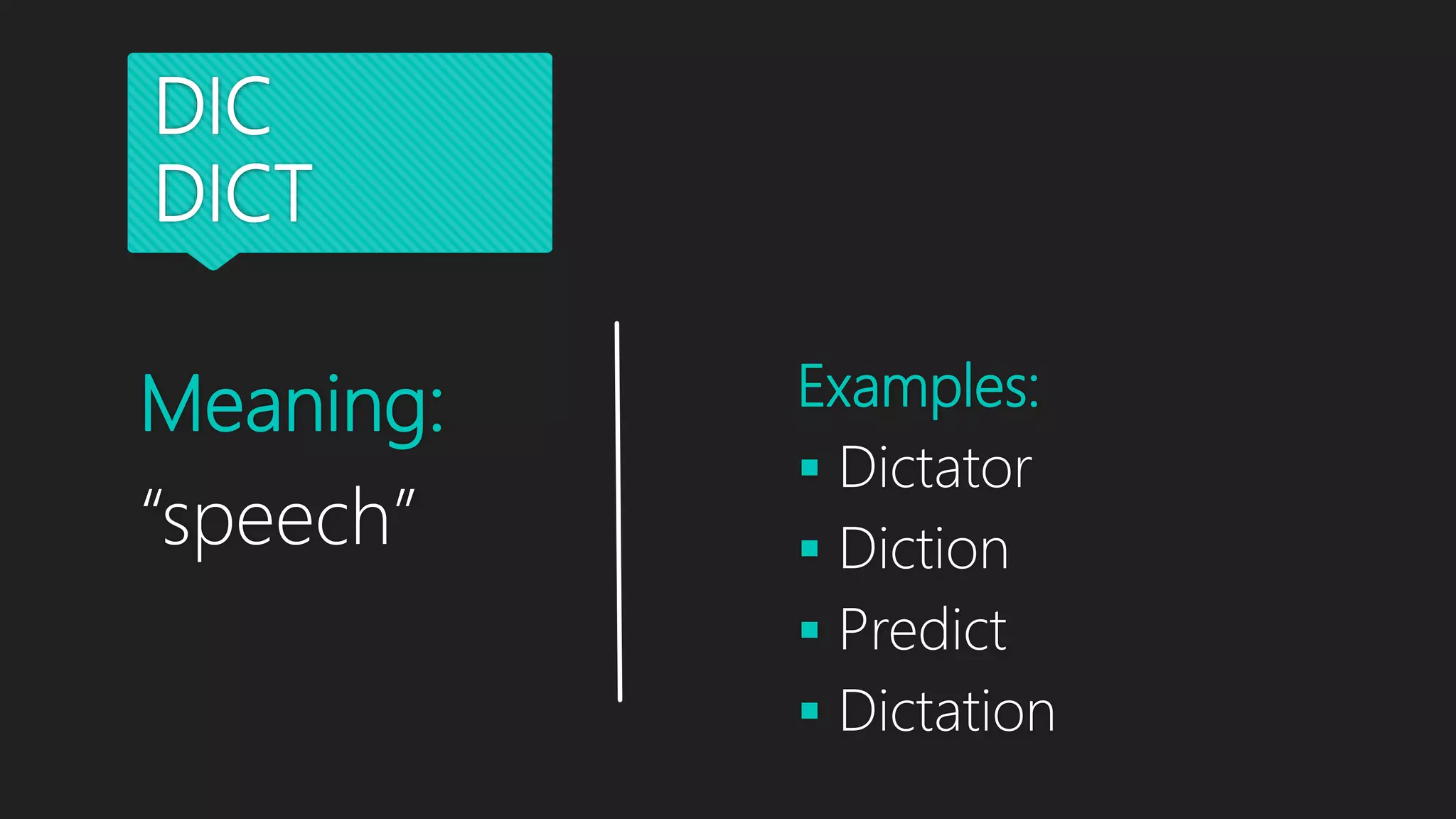 English Word Roots to Improve Your Vocabulary | PPTX